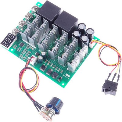 DC 10-55V 12V 24V 36Vr 48V 55V 100A Motor Speed Controller P