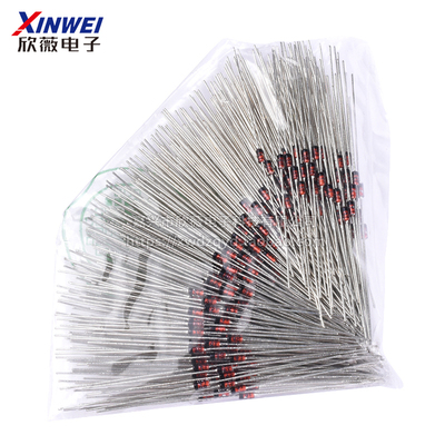1N4148开关二极管LL34开关管WS 直插DO-35 SOD123贴片1206丝印T4