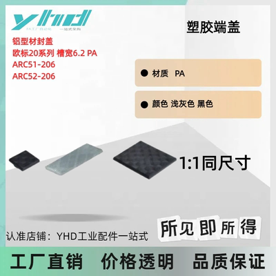 塑胶端盖ARC5152-206铝