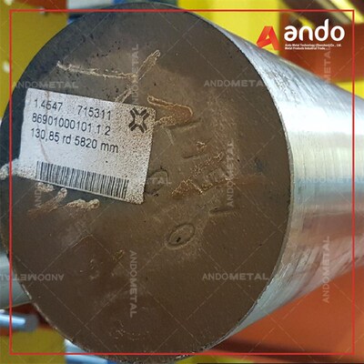 欧标1.4547(X1CrNiMoCuN20-1F8-7)不锈钢圆棒 圆钢 光圆 锻件