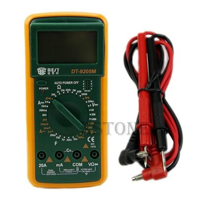 DT9205M Digital Voltmeter Multimeter Ohmmeter AmmUeter Capac