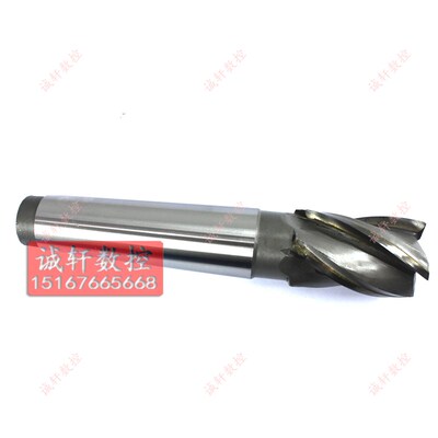 硬质合金锥柄螺旋立铣刀镶钨钢莫氏铣刀42/45/5J0/55/60mm YG8材