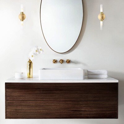 Nordic Modern Copperr Wall Lamp LED G9 Included Living room