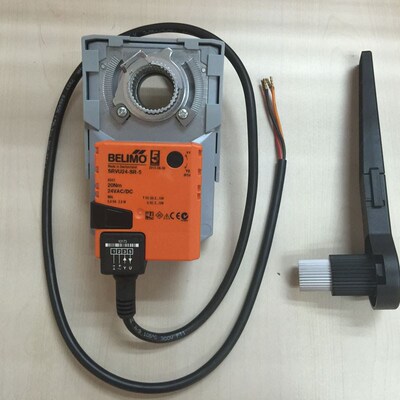 搏力谋belimo电动球阀蝶阀执行器SRVU230-S-5 SRVU24-5开关型20Nm