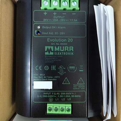 MURR穆尔导轨开关电源模块安装型Art.No. 85002议价