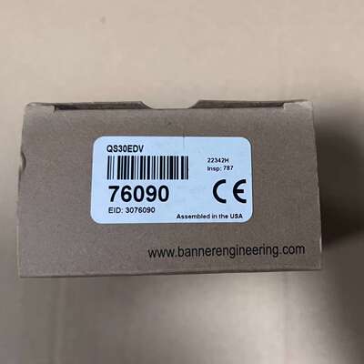 QS30EDV  全新Banner邦纳传感器76090 ，全议价