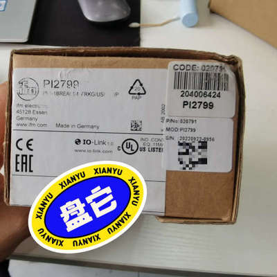 全新原装易福门PI2799压力传感器，德国制造，型号PI27议价