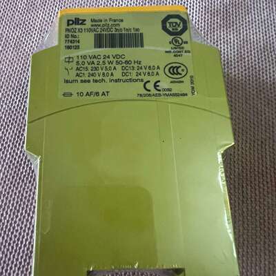 全新皮尔兹PILZ安全继电器PNOZ X3，型号774314议价