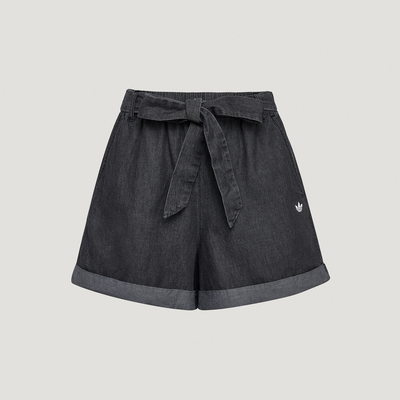 滔搏adidas阿迪达斯三叶草女子DENIM SHORT W运动休闲短裤LF4601