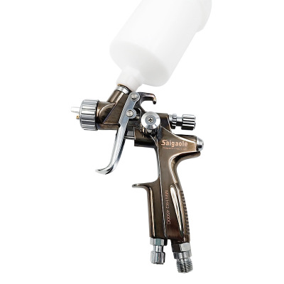 Saigaole油漆喷枪0.5 0.8 1.0口径MiniT40汽车皮革修补喷漆枪