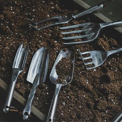 种花工具家用养花盆栽种菜小阳台花铲套装园艺工具铲子三件套花园