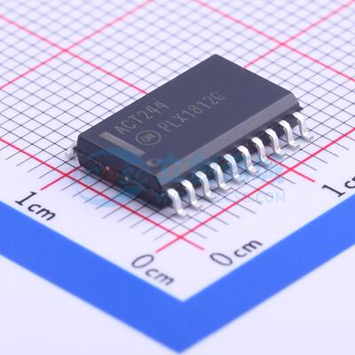 缓冲器/驱动器/收发器 MC74ACT244DWR2G SOIC-20-300mil 原装正品