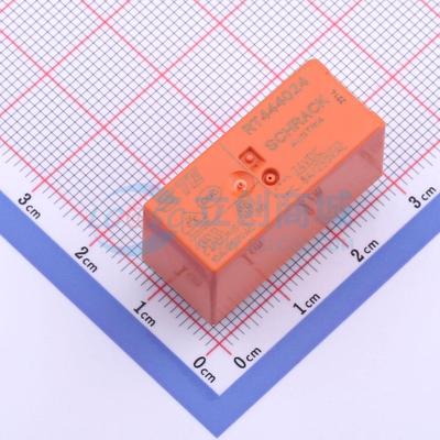 功率继电器 RT444024 插件,12.7x29mm 原装正品 电子元器件配单