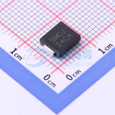 TVS/ESD管 AUSMCJ24CA-HF SMC(DO-214AB) 24V 38.6A Comchip/典琦