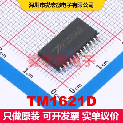 TM1621D SOIC-24-300mil 显示驱动器 电源管理 集成芯片IC