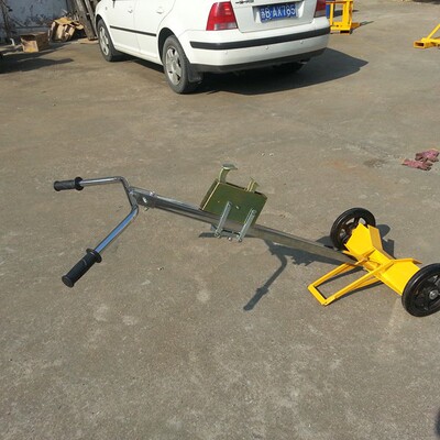 供应DE450C双轮橡胶轮油桶搬运车液压油桶推车厂家直销装卸货转运