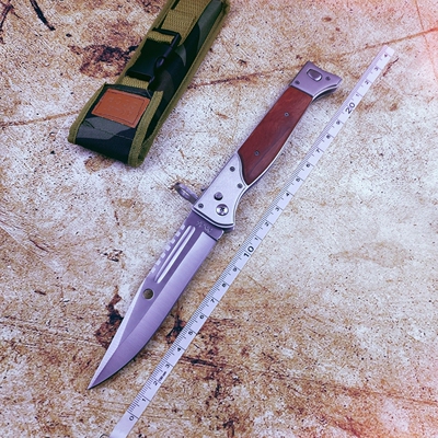 Ak刀具防身冷兵器户外开山路进口生存开刃水果刀家用削皮刀47求生