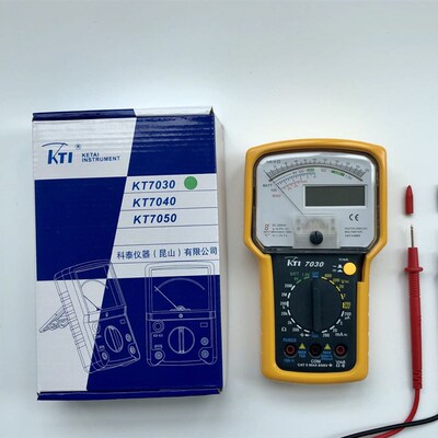 科泰高精度指针数显两用万用表KT-7030手持带保护套
