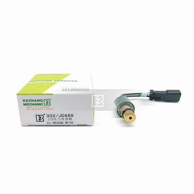 杰西博挖掘机压力传感l器(绿) JCB332/J0669 报警感应塞器开关插