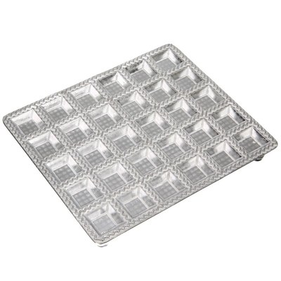 Silver Dumpling Mold Ravioli Maker GHadgets Fast Press Pasta