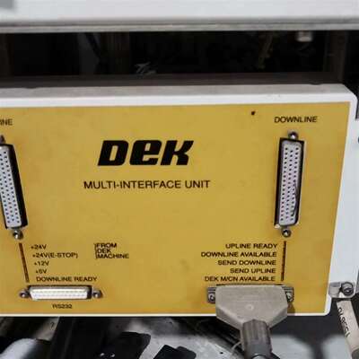 可维修DEK印刷机 2台 FM I BOX 111494 ISSU议价