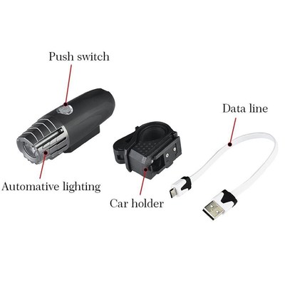 5000LM Bicycle Light Rechargeable Accessories Front HaZndleb