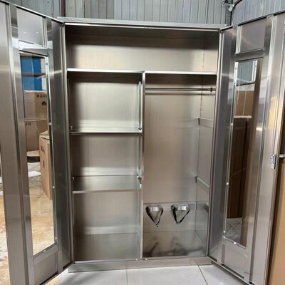 304不锈钢防汛物资柜应急物资柜安全用品防护柜PEUE柜劳保用品柜