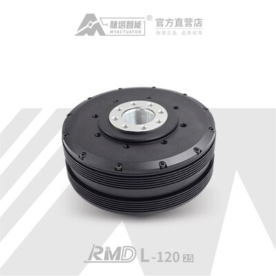 薄款扁平盘式伺服电机RMD-L-12025大扭矩移动巡检机器人云台马达