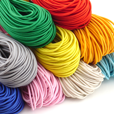 极速elazstic string coloruful f round elastic band jrump ela