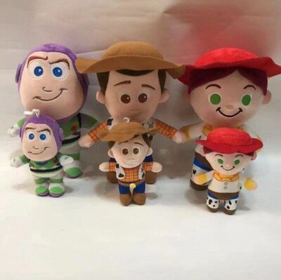 巴斯光年Buzz Lightyear宇宙人巴斯公仔毛绒公仔胡迪牛仔