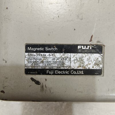 Fuji富士磁力启动器SRCa3t931K-5-1接触器线圈220/110V+热继电器