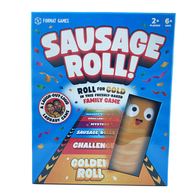 全英文SAUSAGE ROLL 香肠卷 桌游卡牌 朋友聚会之夜 娱乐挑战角色