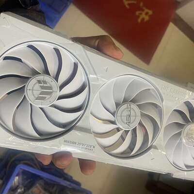 可维修华硕TUF RTX4070Ti SUPER白色显卡外壳+议价
