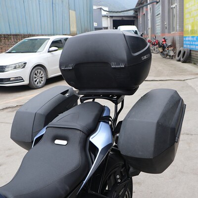 适用于钱江追600边箱 SRK60z0夏德三箱 后备箱尾箱侧箱支架改装件