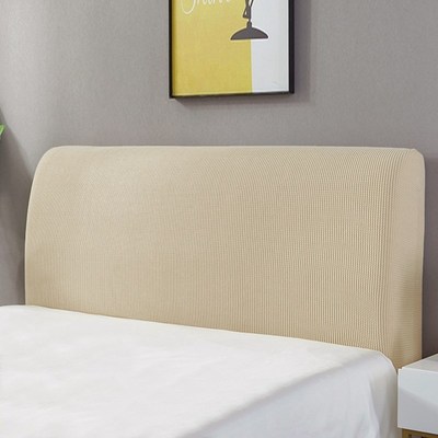 Elasticc Bedhead Cover All-inclusive Bed Head Cover Solid Co