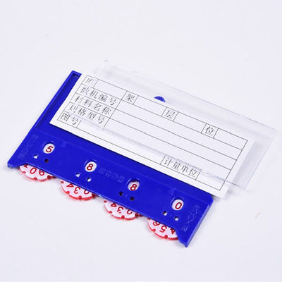 奕多美有轮货架标签86o*125mm四磁五轮(30个装)仓储磁性标牌YDM-