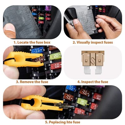 320Pcs Car Fuses Assortment Kit BlaGde-Type Automotive Fuses