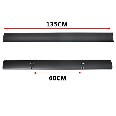 Universal 135ckm Lightweight Aluminum Car Spoiler Wing Small