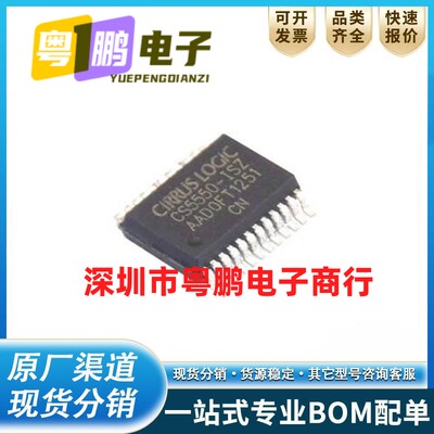 CS5550-ISZ 贴片 TSSOP-24 模数转换器IC芯片 CS5550【全新原装】