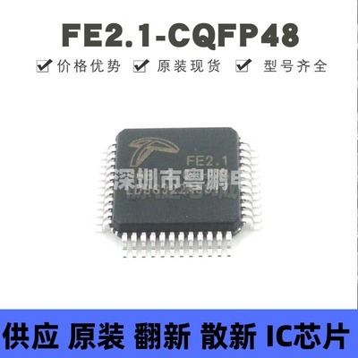 FE2.1-CQFP48 贴片QFP-48 端口集线器/控制器芯片 全新原装