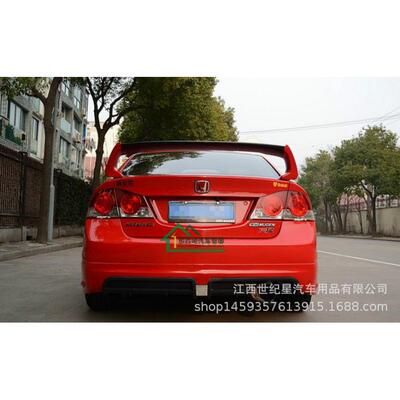 适用于思铭RR款尾翼思铭RR款跑车翼思域思铭FD2尾翼civic改装