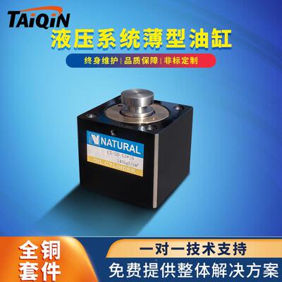 液压系薄统油缸方形油缸cxCX-SD-sd立式型缸可定非标微型液压油油