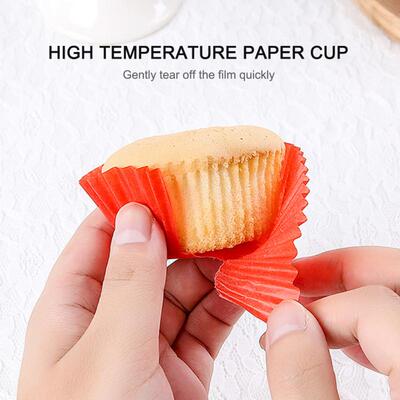极速100bPcs Muffin Cupcake Paper Cupcake Liner Muffin Box Ca