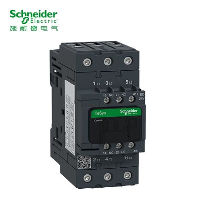 施耐德电气TeSysD40mA110VDC3P3NO1NO+1NC直流440VLC1D40AFD交流