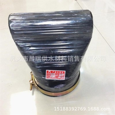 卡箍式鸭a嘴阀 下水道PVC管排水止回防倒灌防倒流橡胶逆止阀DN160
