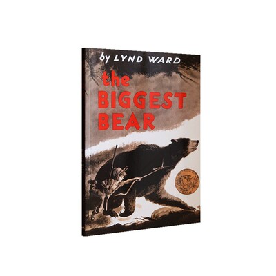 进口英文原版 大大大的熊 The Biggest Bear 1953年凯迪克大奖作品 汪培珽 英语启蒙认知 现货 海外直订gz