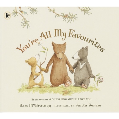 进口英文原版 You're all my favourites 你们都是我爱的 猜猜我有多爱你同作者 爱与温暖主题绘本 多胎家庭推荐阅读  现货
