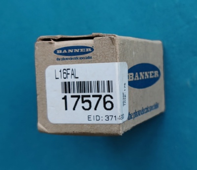 BANNER邦纳L16FAL，17576 全新正品原包装，现货拍摄 包邮顺丰
