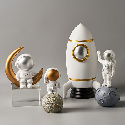 极速Modern Resin Astronaut ModelC Home Decoration Cute Peopl