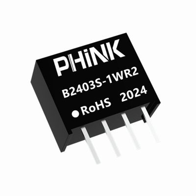 极速B2403S-1WR2 B2403S-1W DC-DC电源模块24V转5V X隔离电源 全